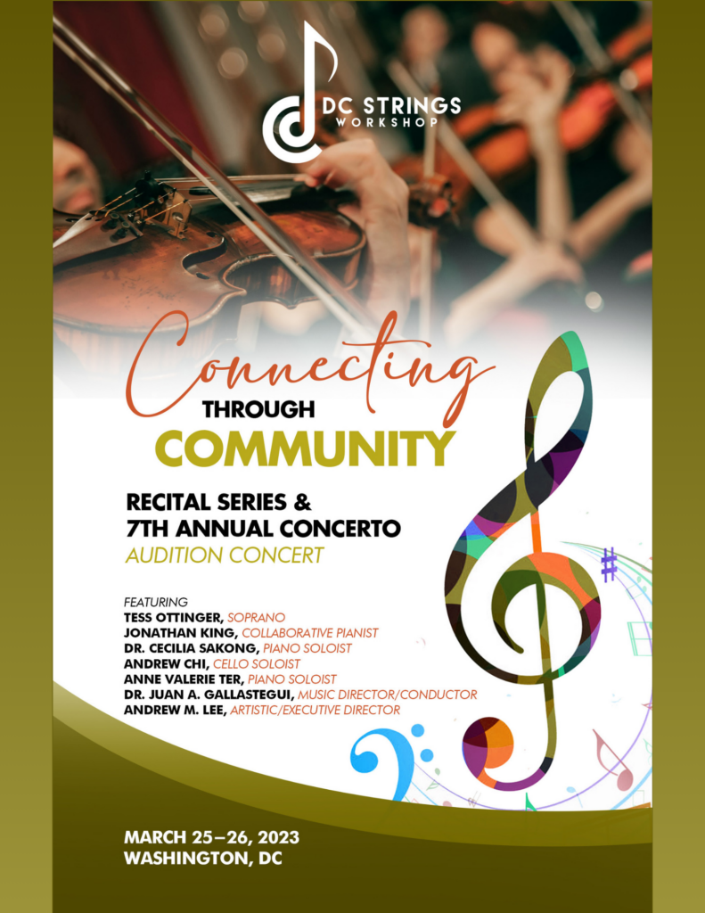 Connecting through Community: 7th Annual Concerto - DC Strings Workshop